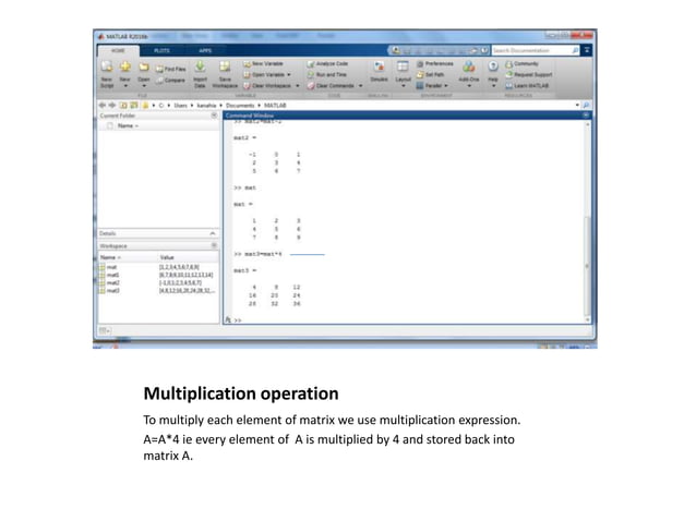 Matlab 1(operations on_matrix) | PPT