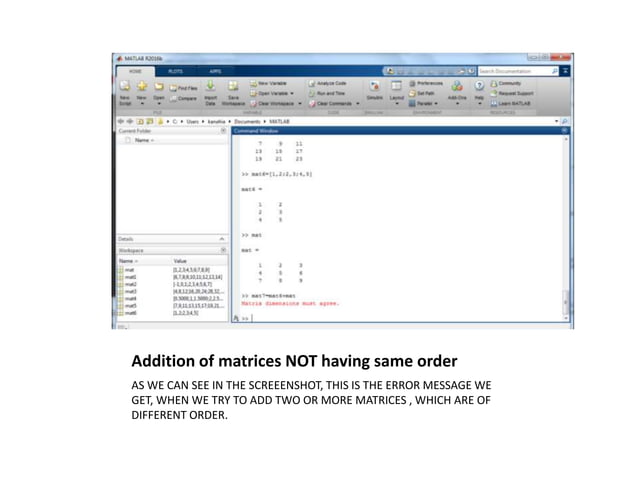 Matlab 1(operations on_matrix) | PPT