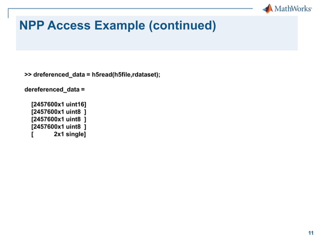 MATLAB, netCDF, and OPeNDAP | PPTX
