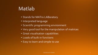 Matlab final year project in ludhiana | PPT