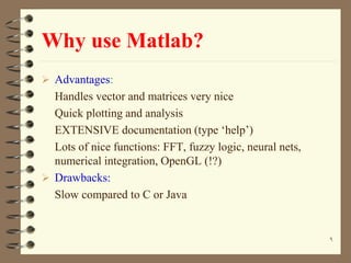 Introduction to Matlab | PDF | Programming Languages | Computing