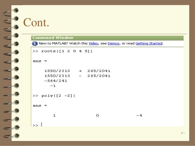 Introduction to Matlab