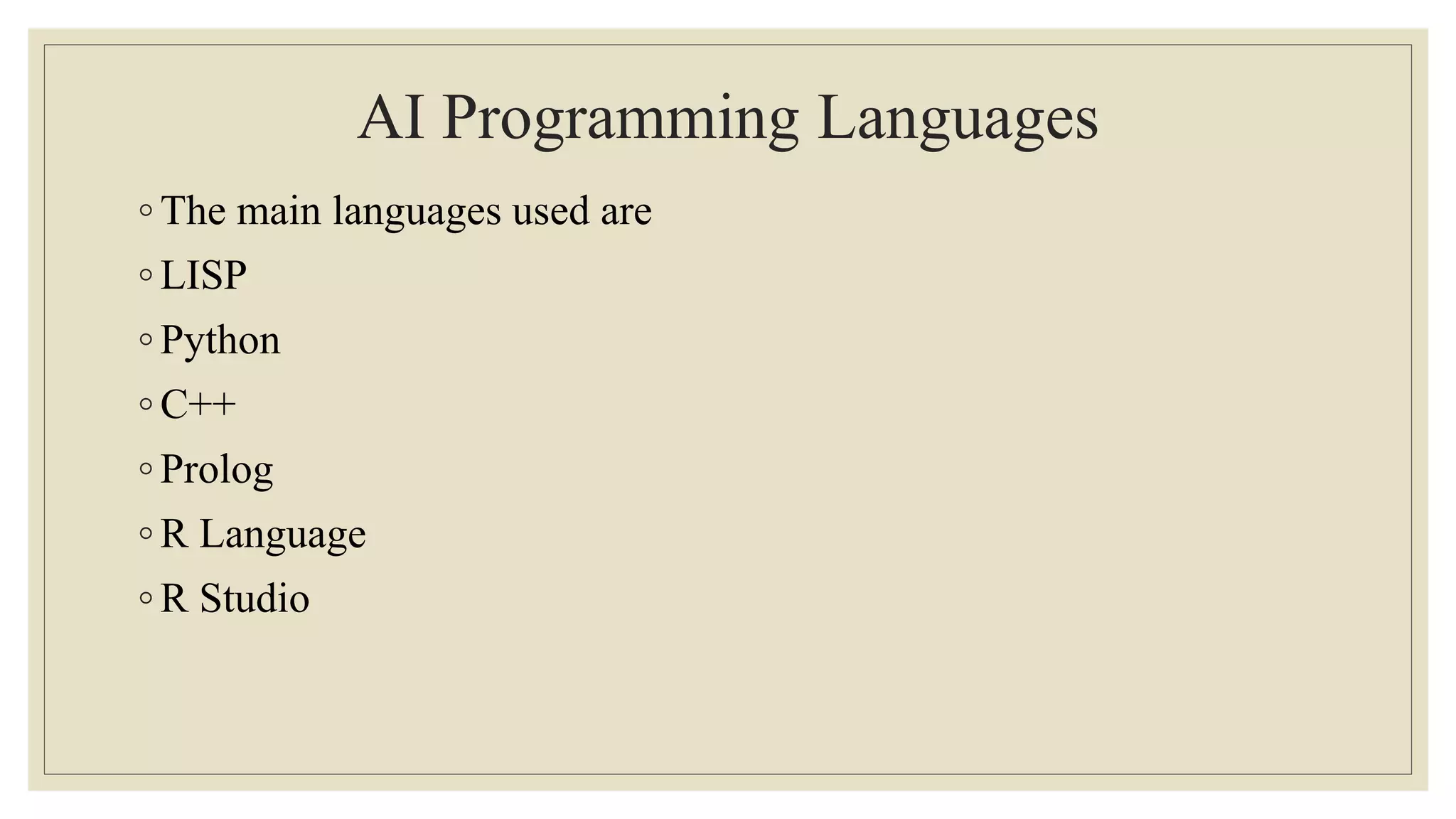 Matlab and artificial intelligence | PPT