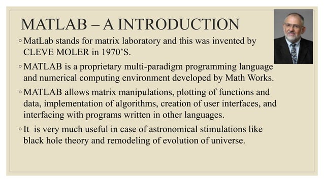 Matlab and artificial intelligence | PPT