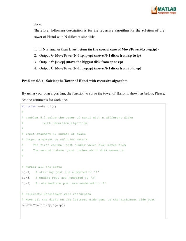 Matlab Assignment Sample 5