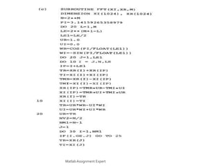 Fourier Transform Assignment Help | PPTX