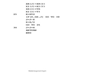 Fourier Transform Assignment Help | PPTX
