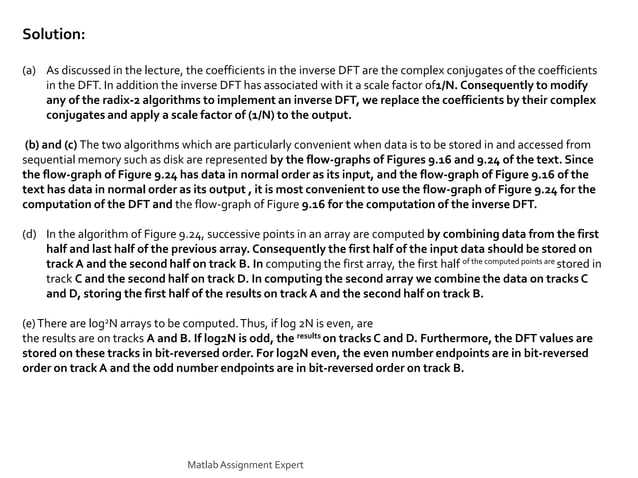 Fourier Transform Assignment Help | PPTX