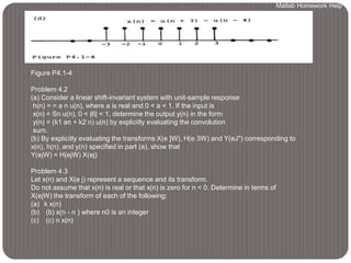 Signal Processing Assignment Help | PPTX