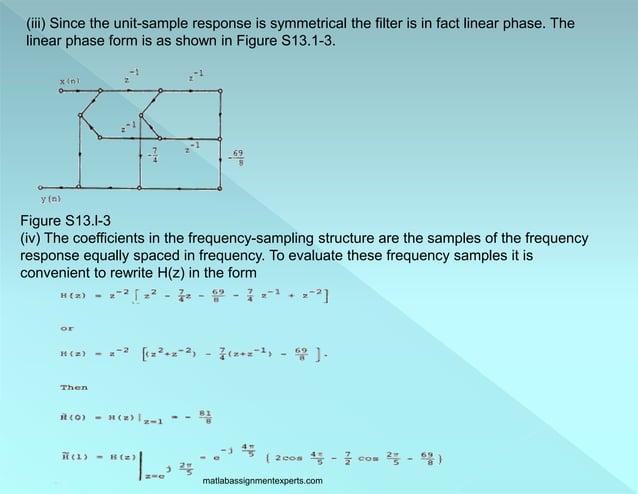 Digital Signal Processing Assignment Help | PPT