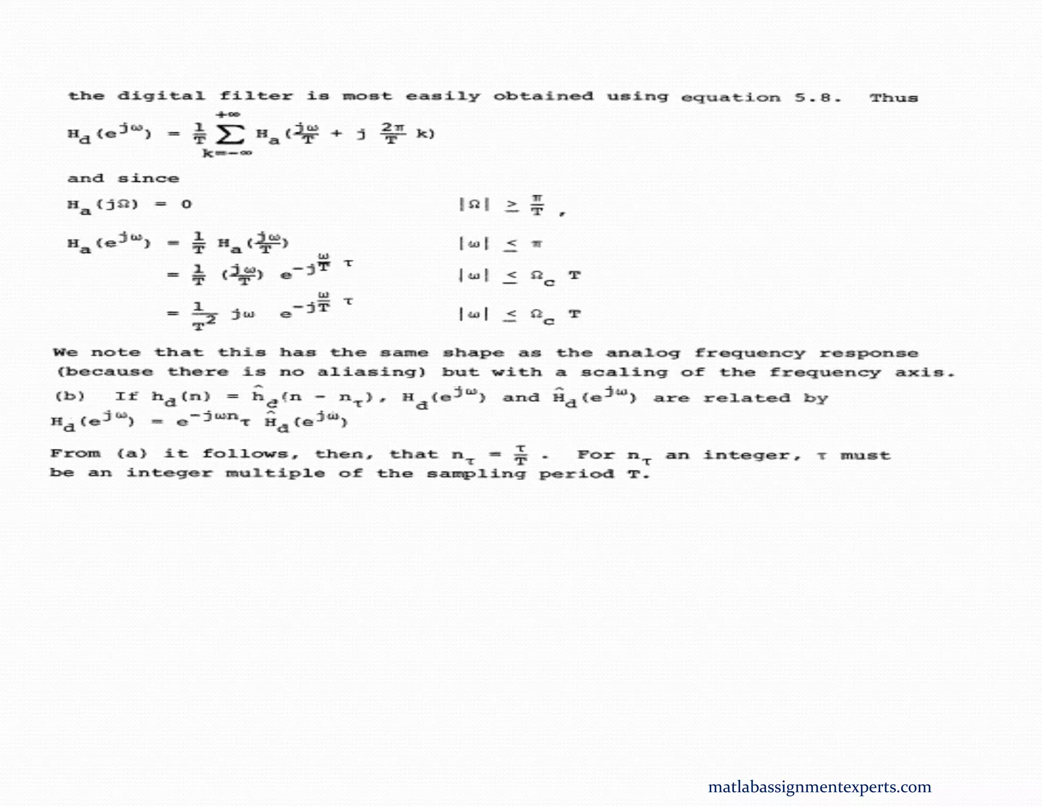Digital Signal Processing Assignment Help | PPT
