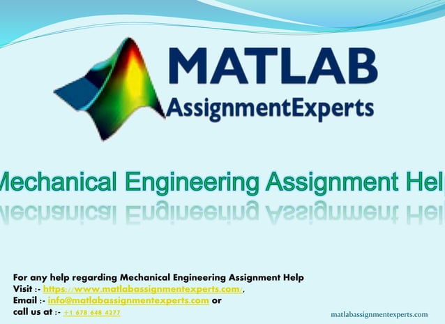 Machnical Engineering Assignment Help | PPT