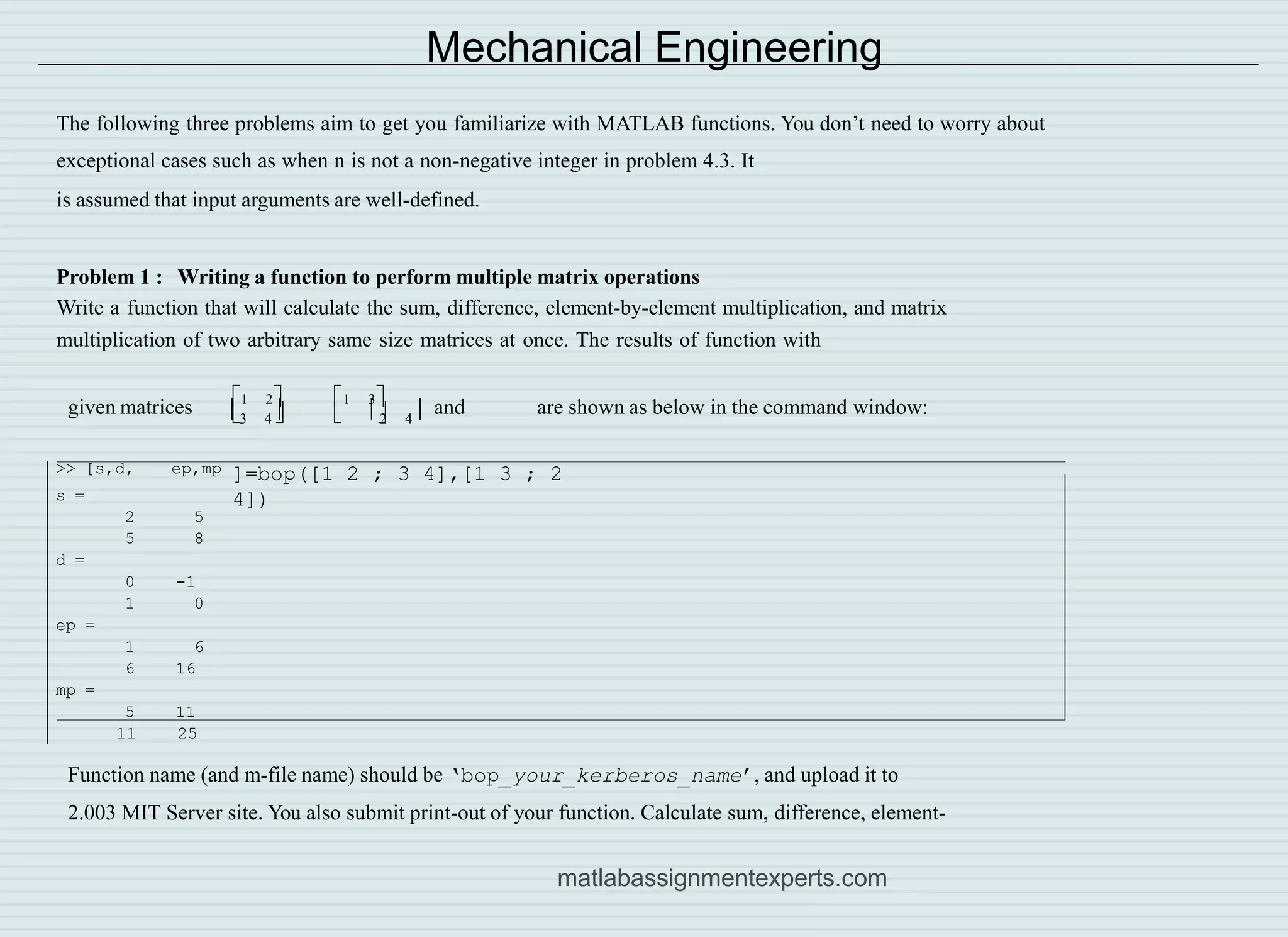 Mechanical Engineering Homework Help | PPT