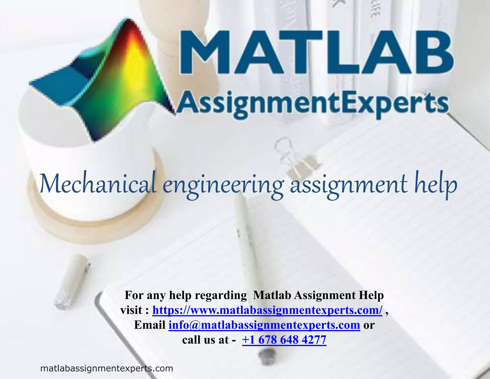 Mechanical Engineering Assignment Help | PPT