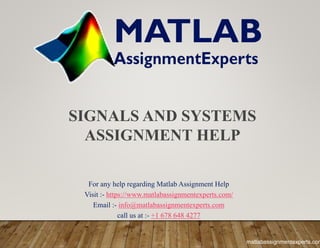Matlab Assignment Help | PPT