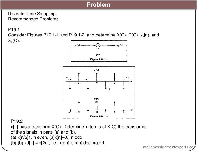 Signals and Systems Assignment Help | PPT