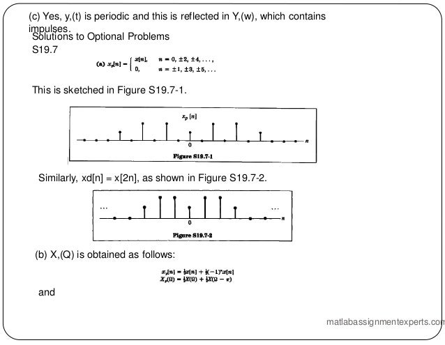 Signals and Systems Assignment Help | PPT