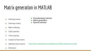 Matlab assignment help | PPT