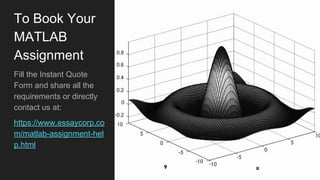 MATLAB Assignment Help | PPT