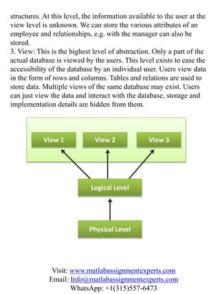 Matlab Assignment Help | PPTX | Databases | Computer Software and ...