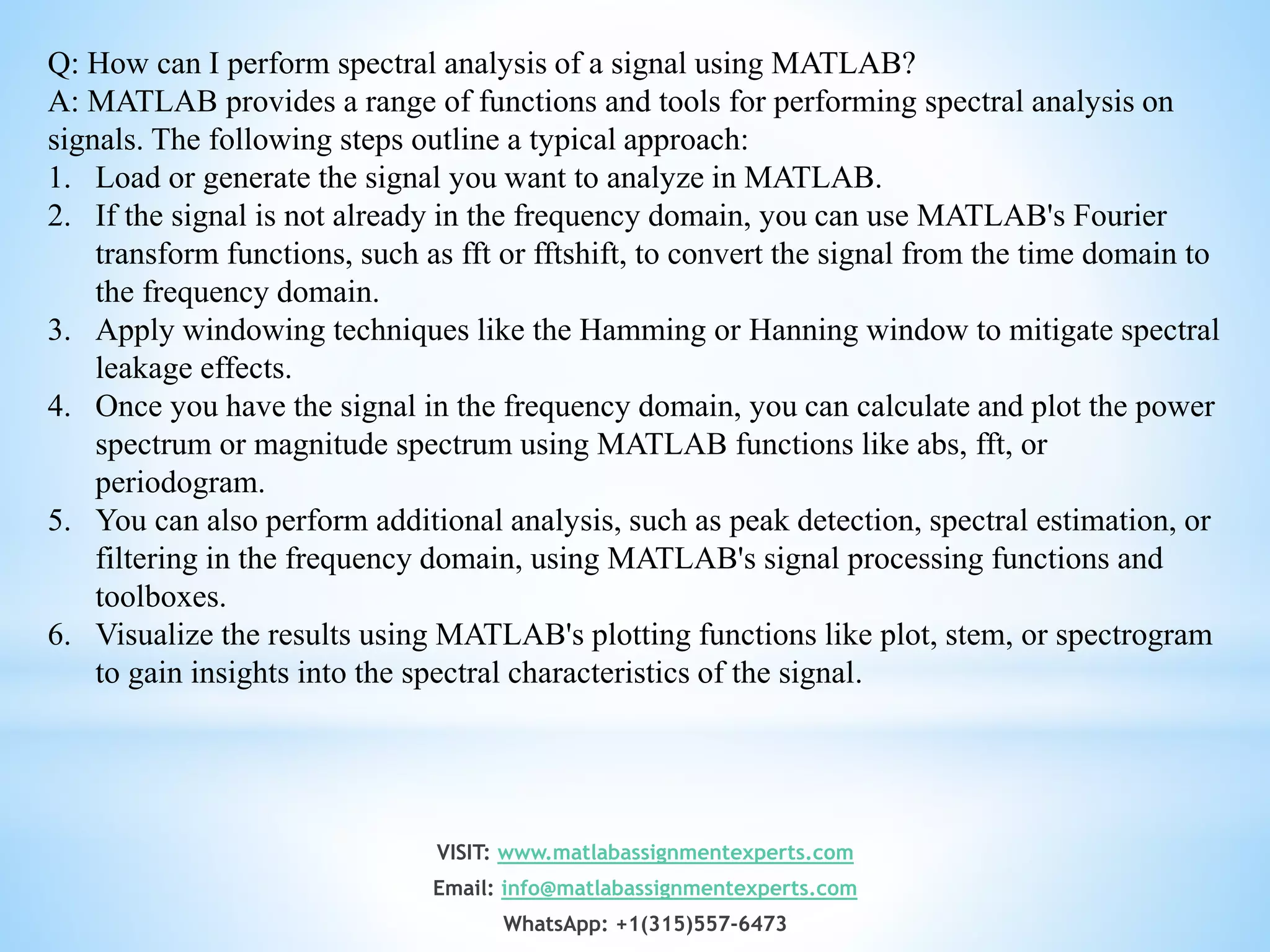 Matlab Assignment Help Ppt