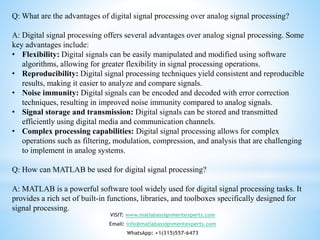 Matlab Assignment Help | PPTX | Digital Audio | Computer Software and Applications