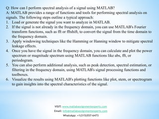 Matlab Assignment Help | PPTX | Digital Audio | Computer Software and ...