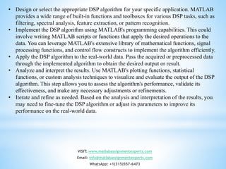 Matlab Assignment Help | PPTX | Digital Audio | Computer Software and Applications