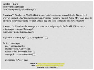 Matlab Assignment Help | PPTX