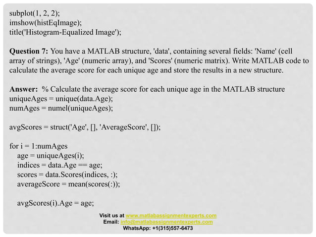 Matlab Assignment Help Ppt 6878