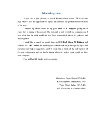 Matlab based vehicle number plate identification system using ocr | DOCX