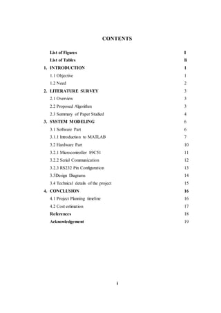 Matlab based vehicle number plate identification system using ocr | DOCX
