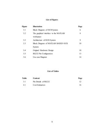 Matlab based vehicle number plate identification system using ocr | DOCX
