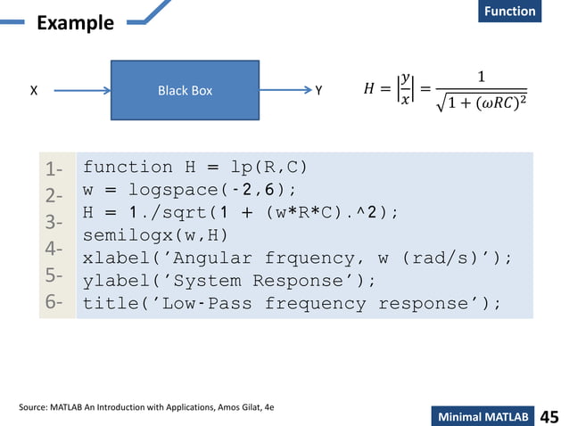 Matlab basic and image | PPT