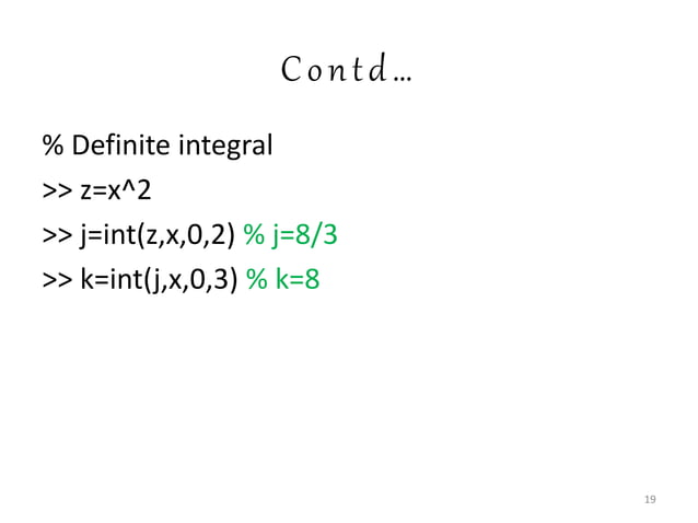 “Introduction to MATLAB & SIMULINK” | PPT “Introduction to MATLAB & SIMULINK” | PPT