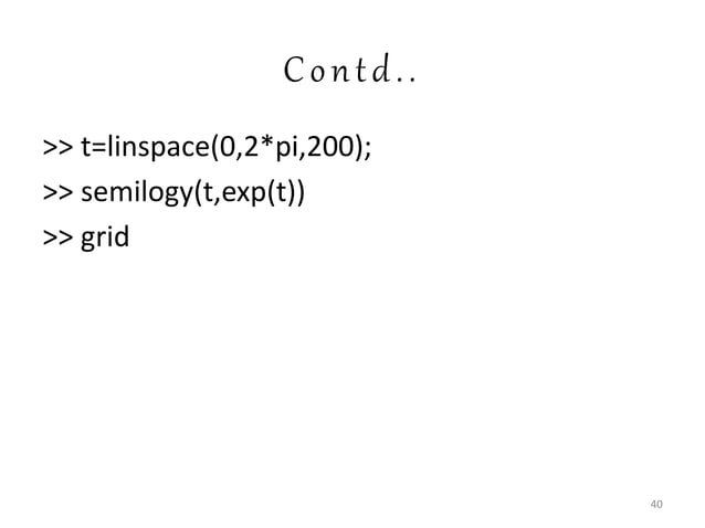 “Introduction to MATLAB & SIMULINK” | PPT