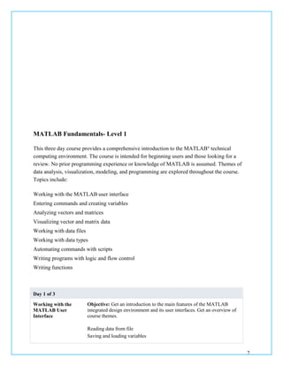 Matlab brochure | PDF