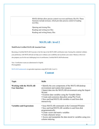 Matlab brochure | PDF