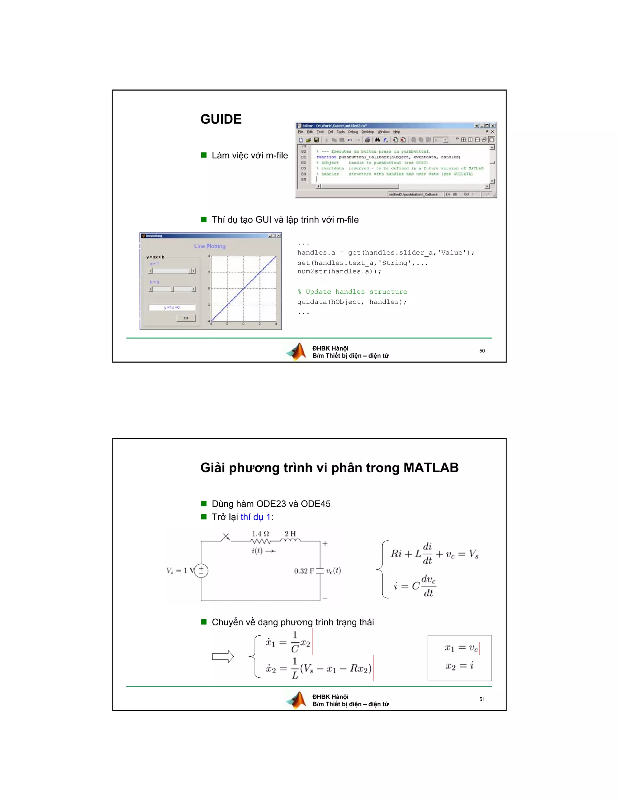 Matlab cho sv_tbd-dt_8-2007 | PDF