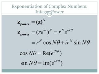 Matlab complex numbers | PPT