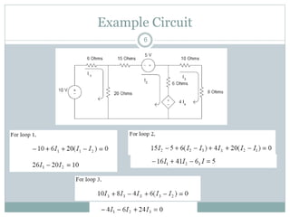 Matlab dc circuit analysis | PPTX | Physics | Science