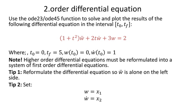 MATLAB Examples - Differential Equations.pdf
