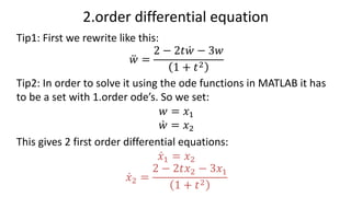 MATLAB Examples - Differential Equations.pdf