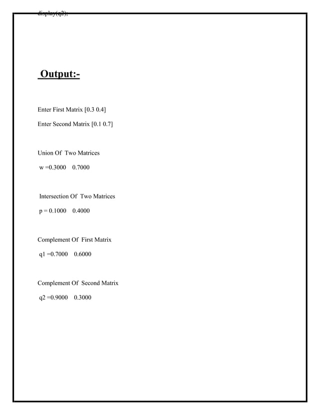 Matlab Practical File Pdf Physics Science