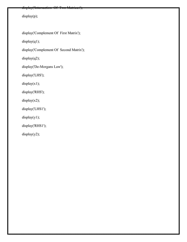 Matlab practical file | PDF | Physics | Science