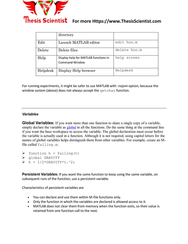 Matlab Manual | PDF | Free Download