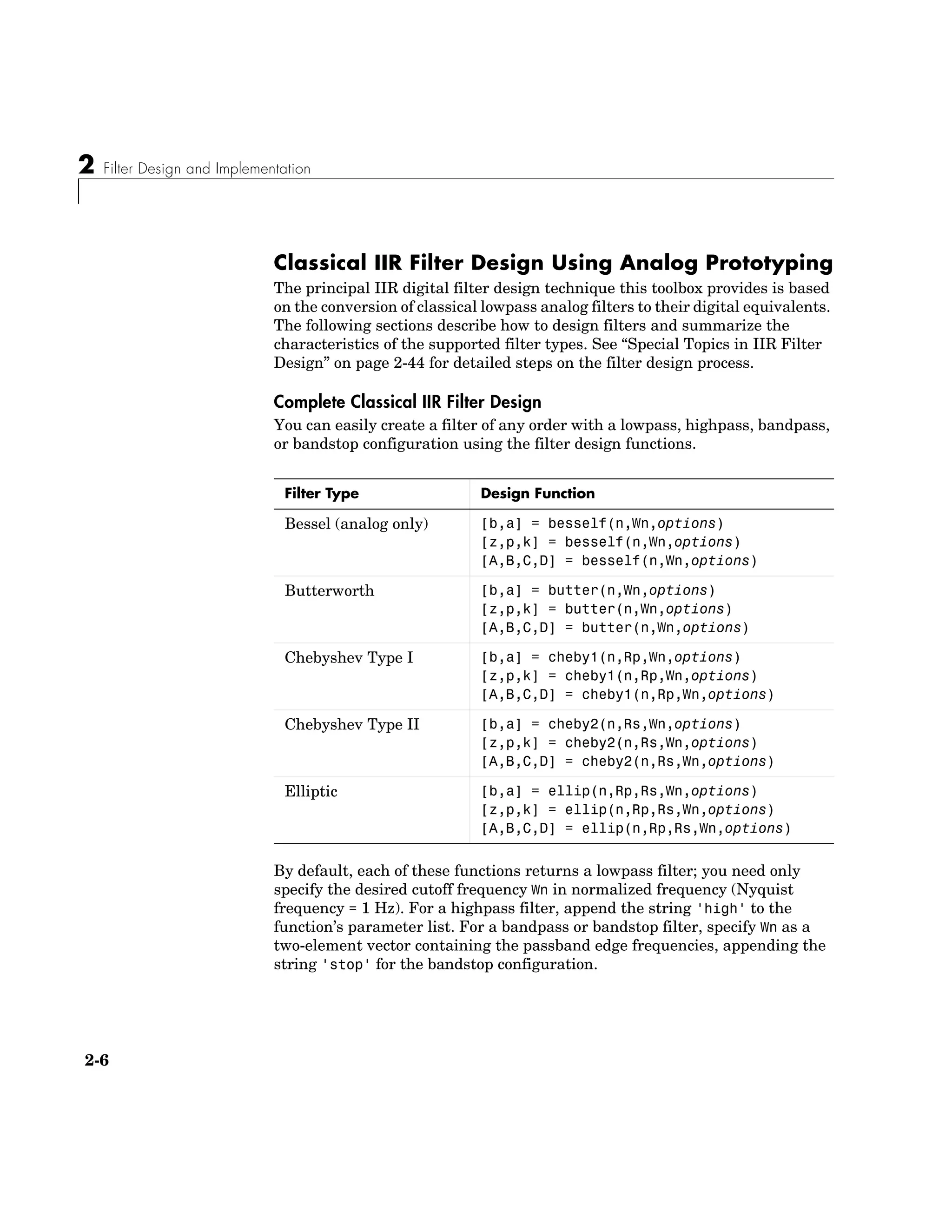 Matlab Filter Design and Implementation.pdf