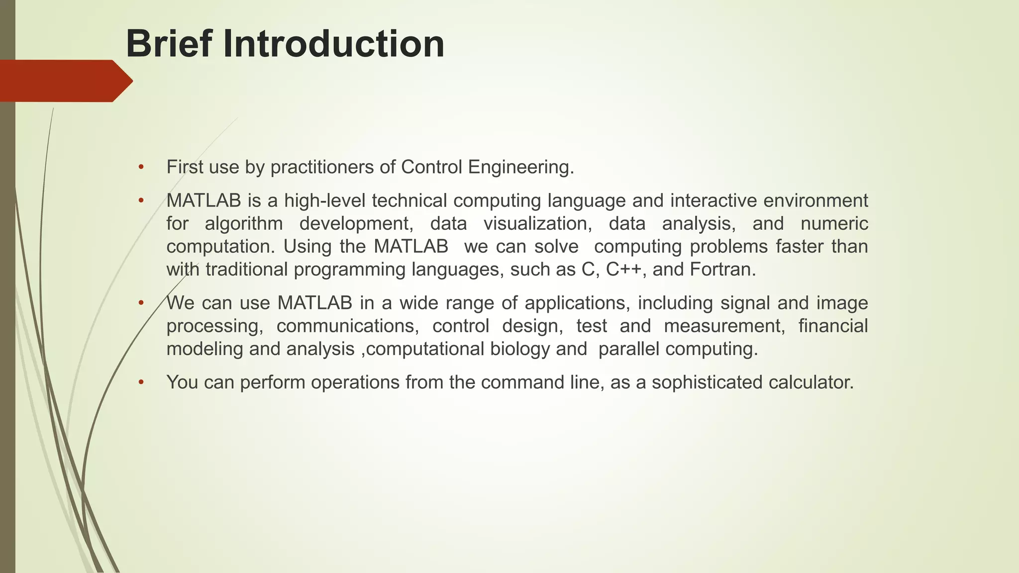 Matlab for Electrical Engineers | PPTX
