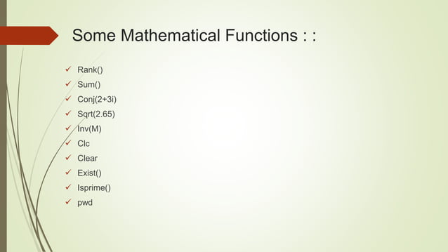 Matlab for Electrical Engineers | PPT