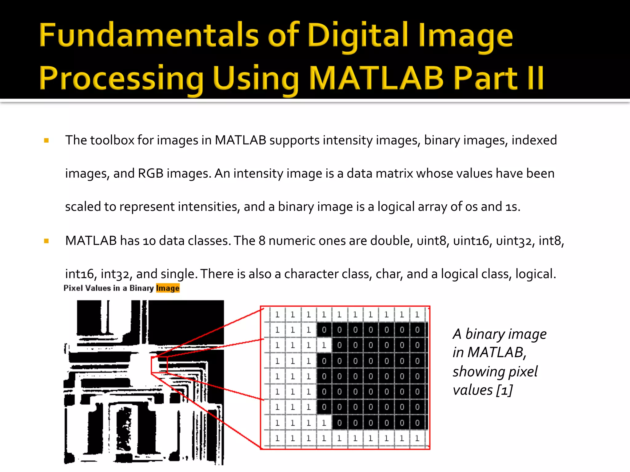 Getting started with Matlab by Hannah Dotson, Vikram Kodibagkar laboratory | PPT